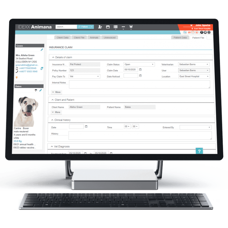 Software - Animana - IDEXX Software
