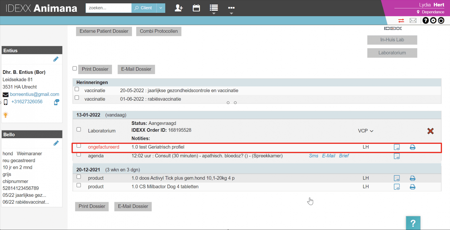 Integration with VetConnect Plus - IDEXX Software