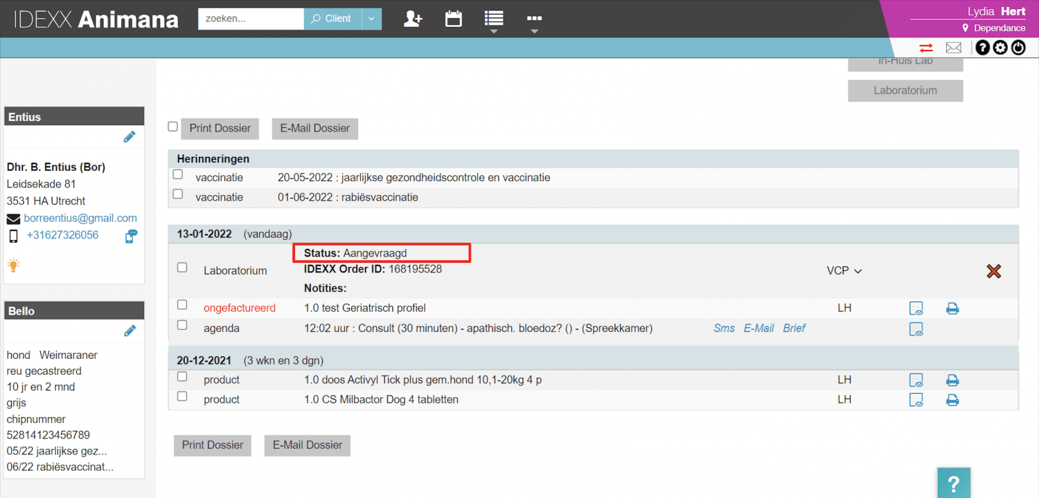 Integration with VetConnect Plus - IDEXX Software
