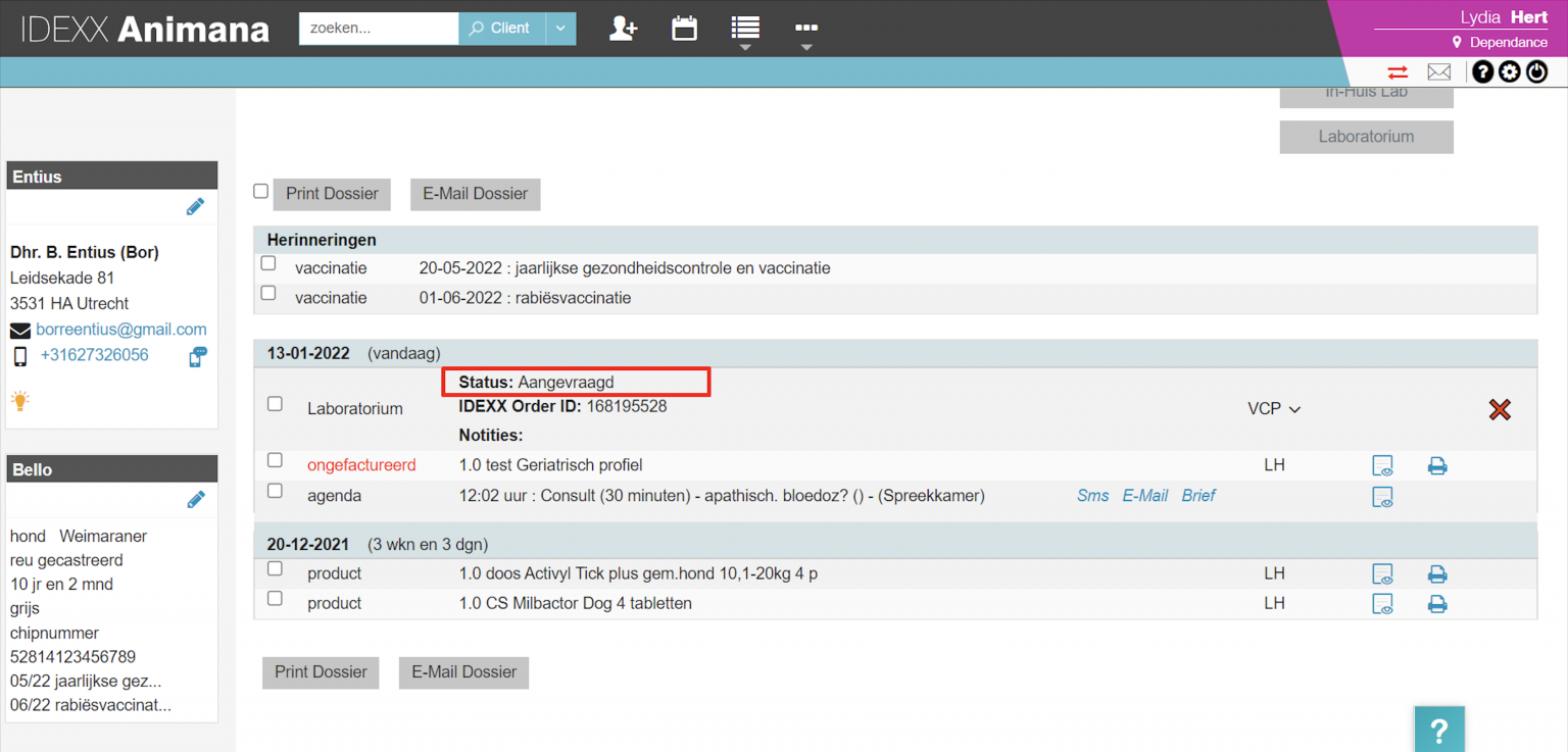 Integration with VetConnect Plus - IDEXX Software
